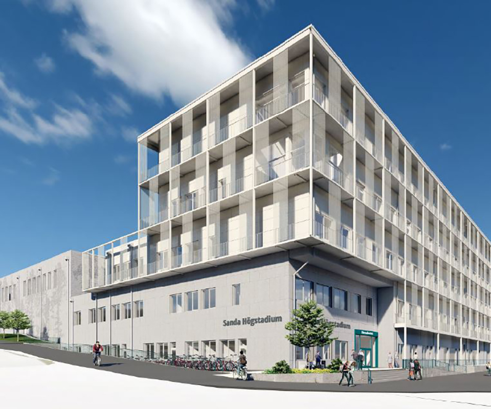 Sanda Gymnasium, Jönköping - M2uur